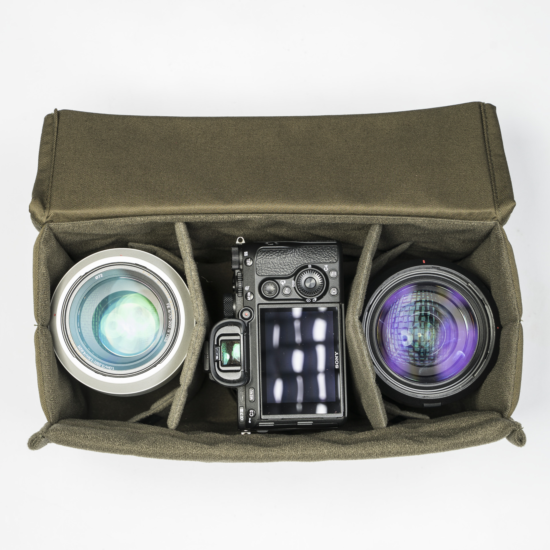 QUICK-DRAW CAMERA INSERT (FOR EASY RIDER) - Handmade camera bags ...