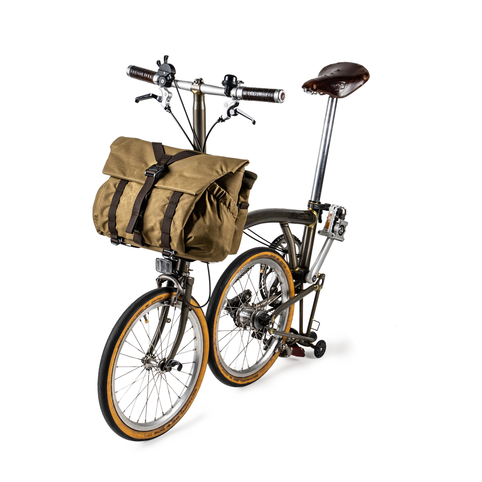 "PILOT" BROMPTON BAG 10L UPGRADED, includes 2 pouch modules (optional ...