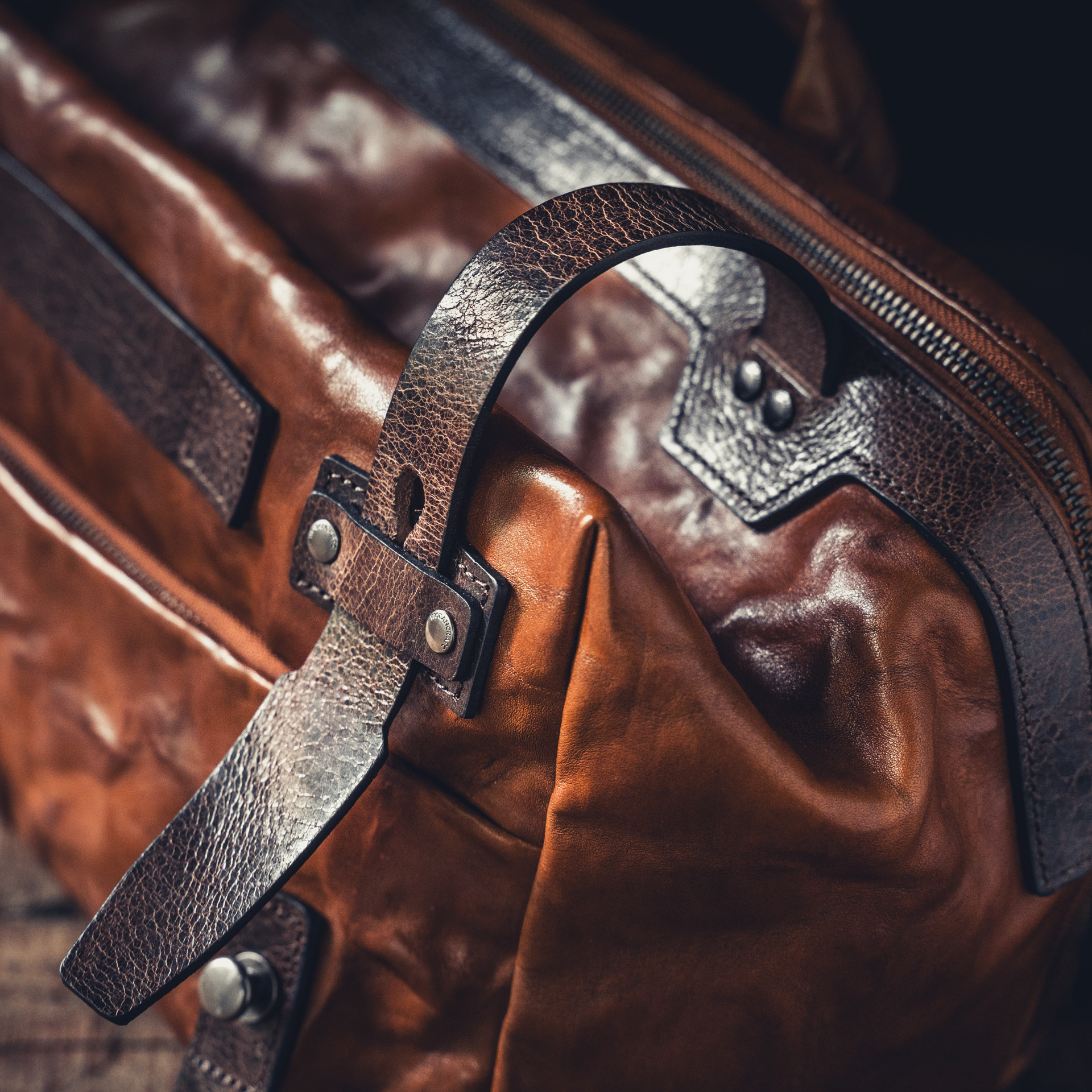 "NIGHT RIDER" LEATHER SLING BAG - Handmade camera bags, backpacks ...