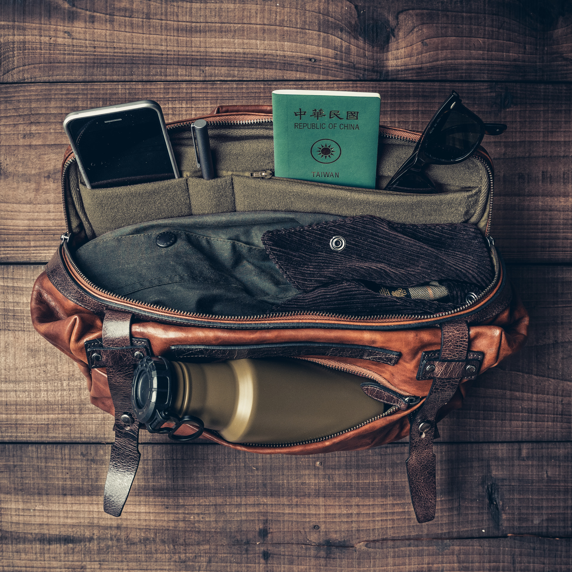 "NIGHT RIDER" LEATHER SLING BAG - Handmade camera bags, backpacks ...