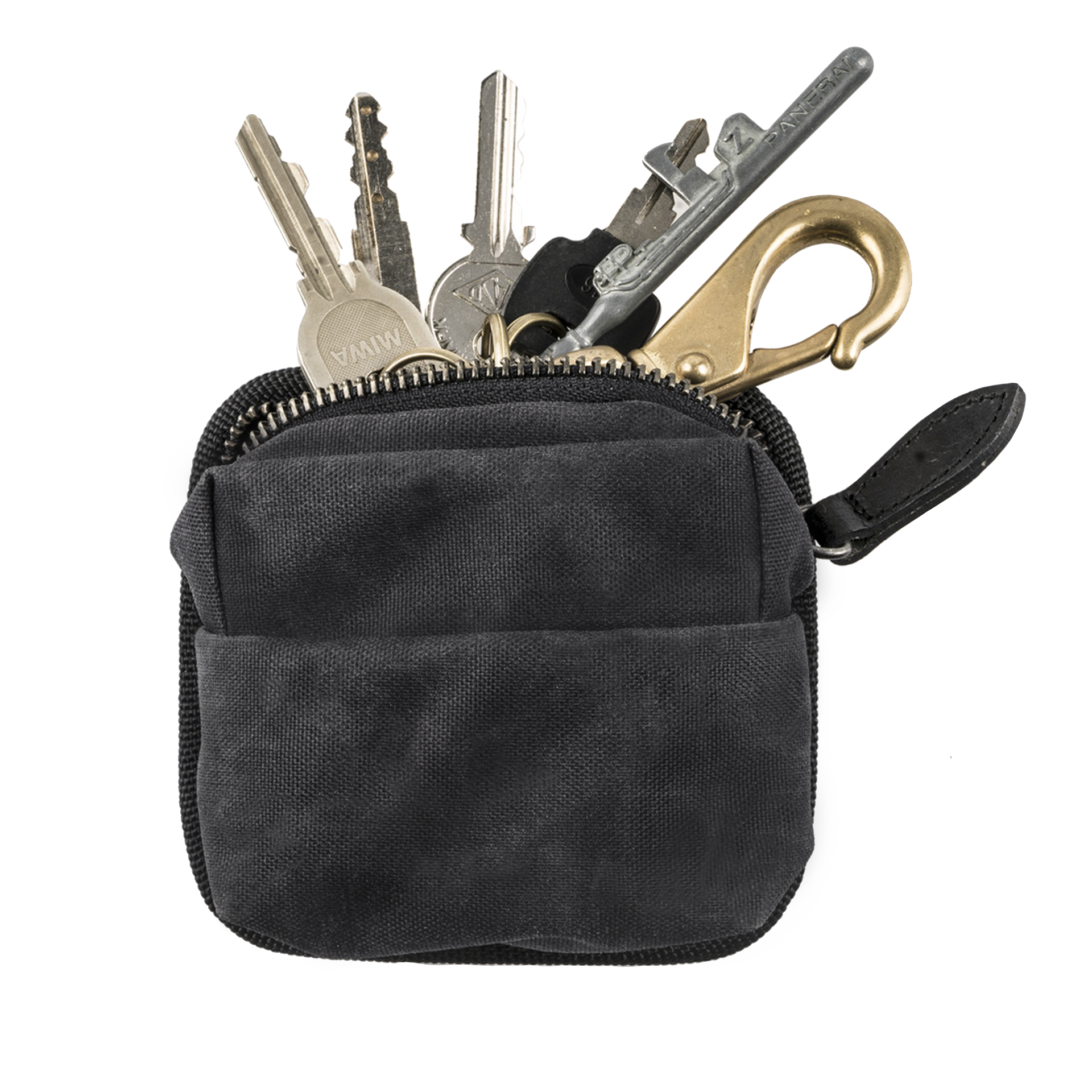 隱藏式拉鍊口袋模組（小型款） - 相機包 & 日常用包 & 皮革錶帶，復古軍風風格 | WOTANCRAF 沃坦