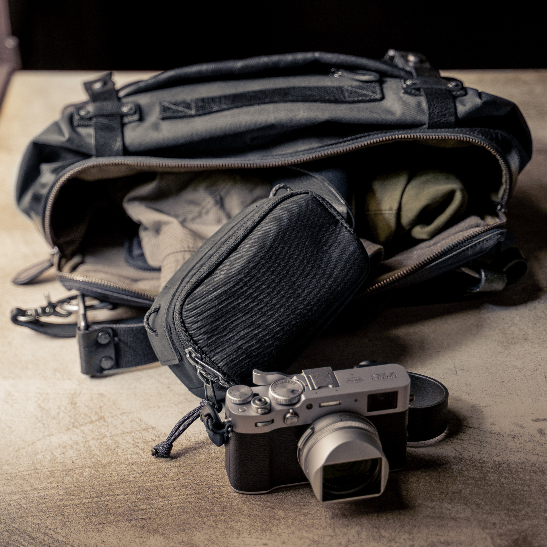 Portable Camera Pouch M - Handmade camera bags, backpacks, daily bags ...