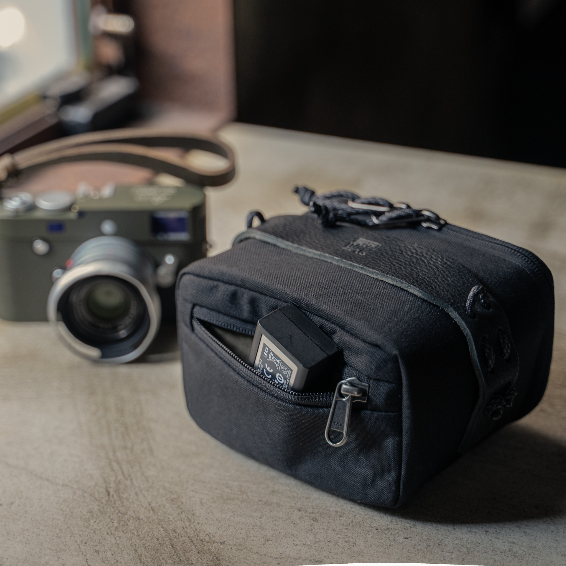 Portable Camera Pouch L - Handmade camera bags, backpacks, daily bags ...